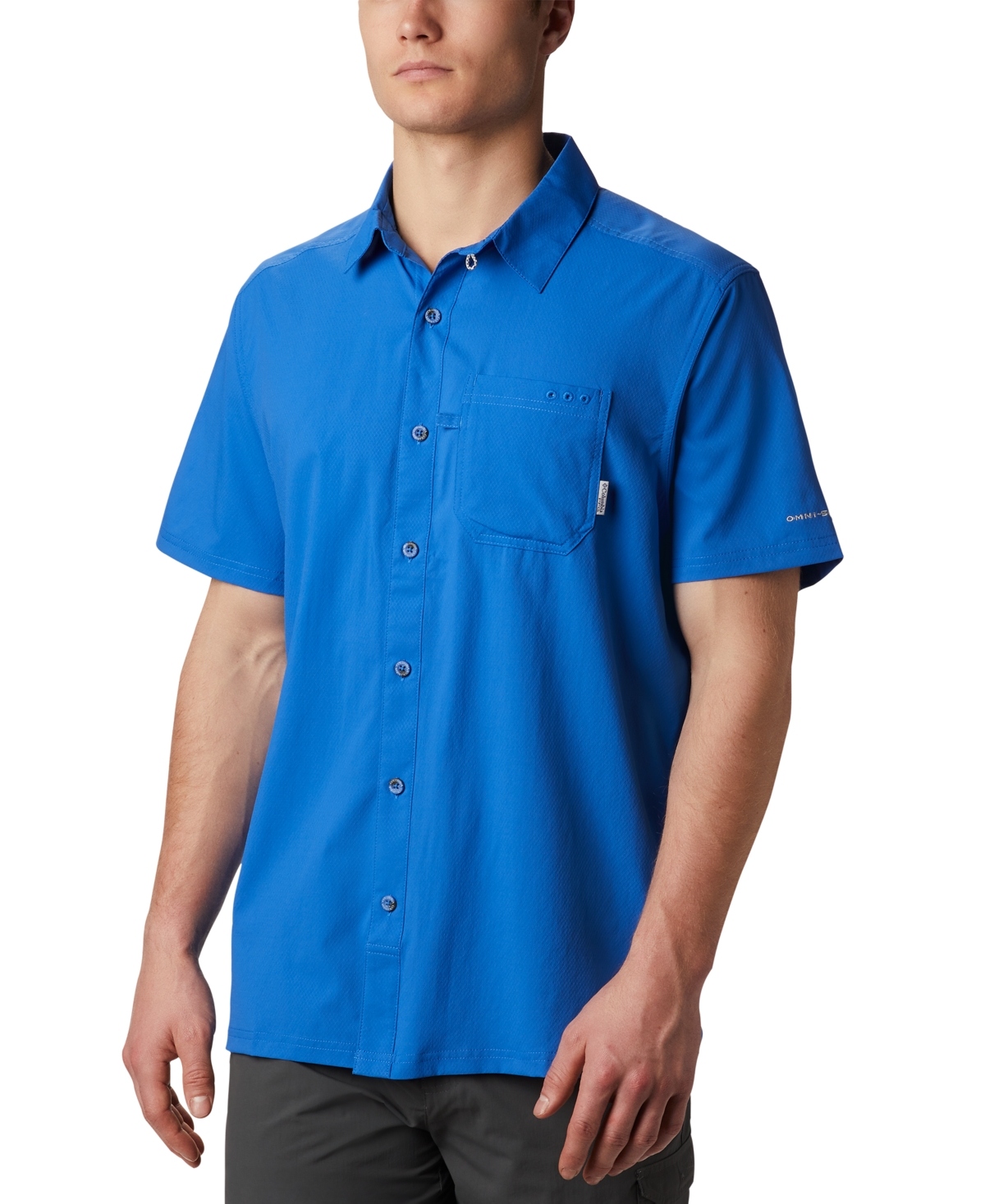 Click here for Columbia Mens Slack Tide Camp Shirt - Vivid Blue prices