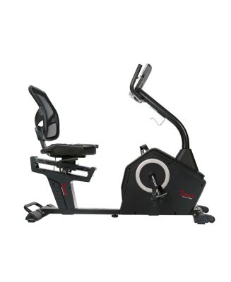 Sunny Health Fitness Stationary Programmable Magnetic Recumbent ...