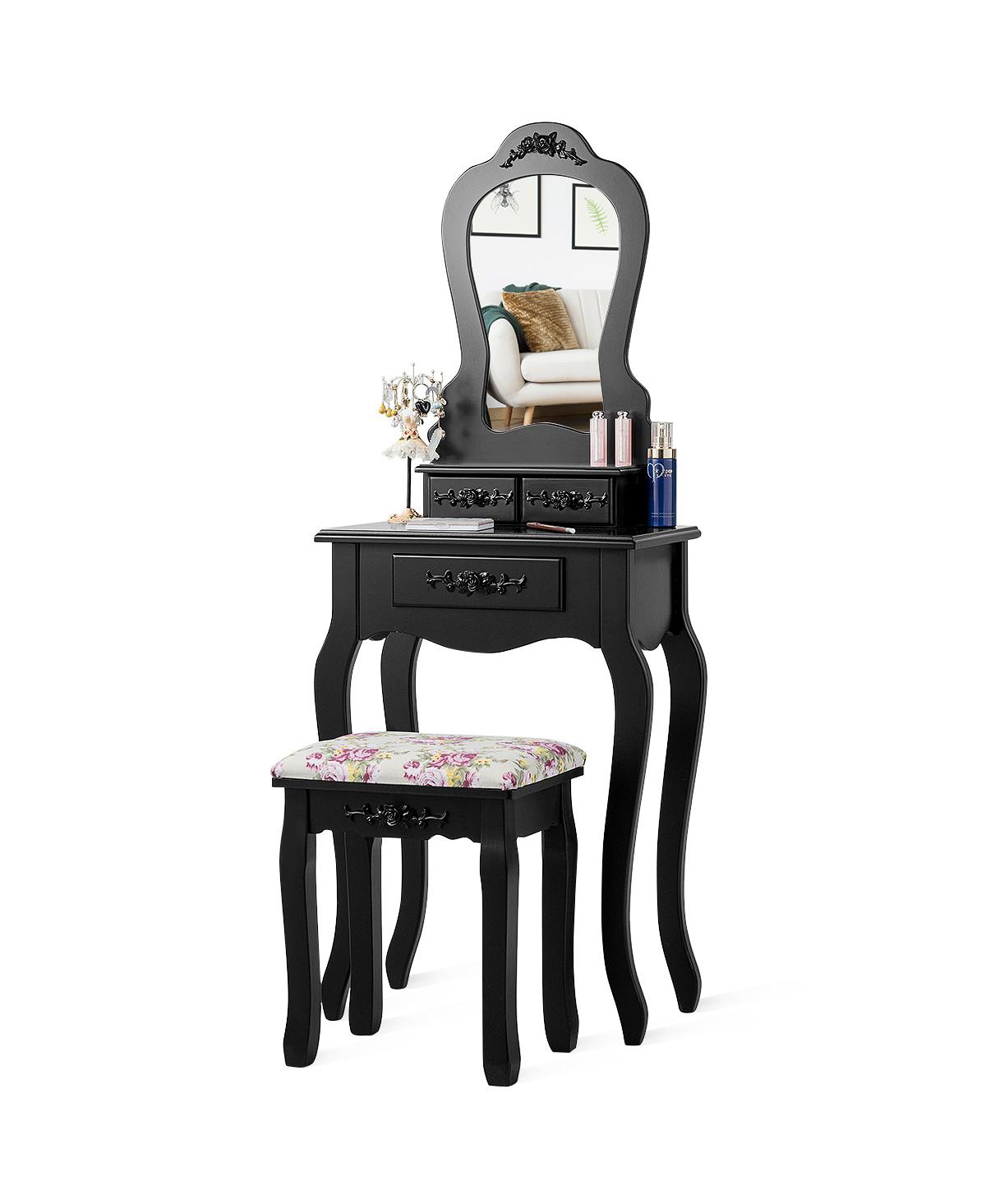 Click here for Costway Vanity Jewelry Makeup Dressing Table Stool... prices