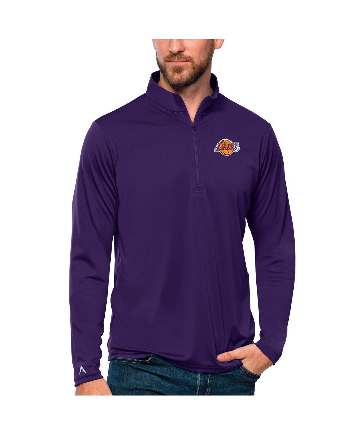 Click here for Antigua Mens Los Angeles Lakers Tribute Quarter-Zi... prices