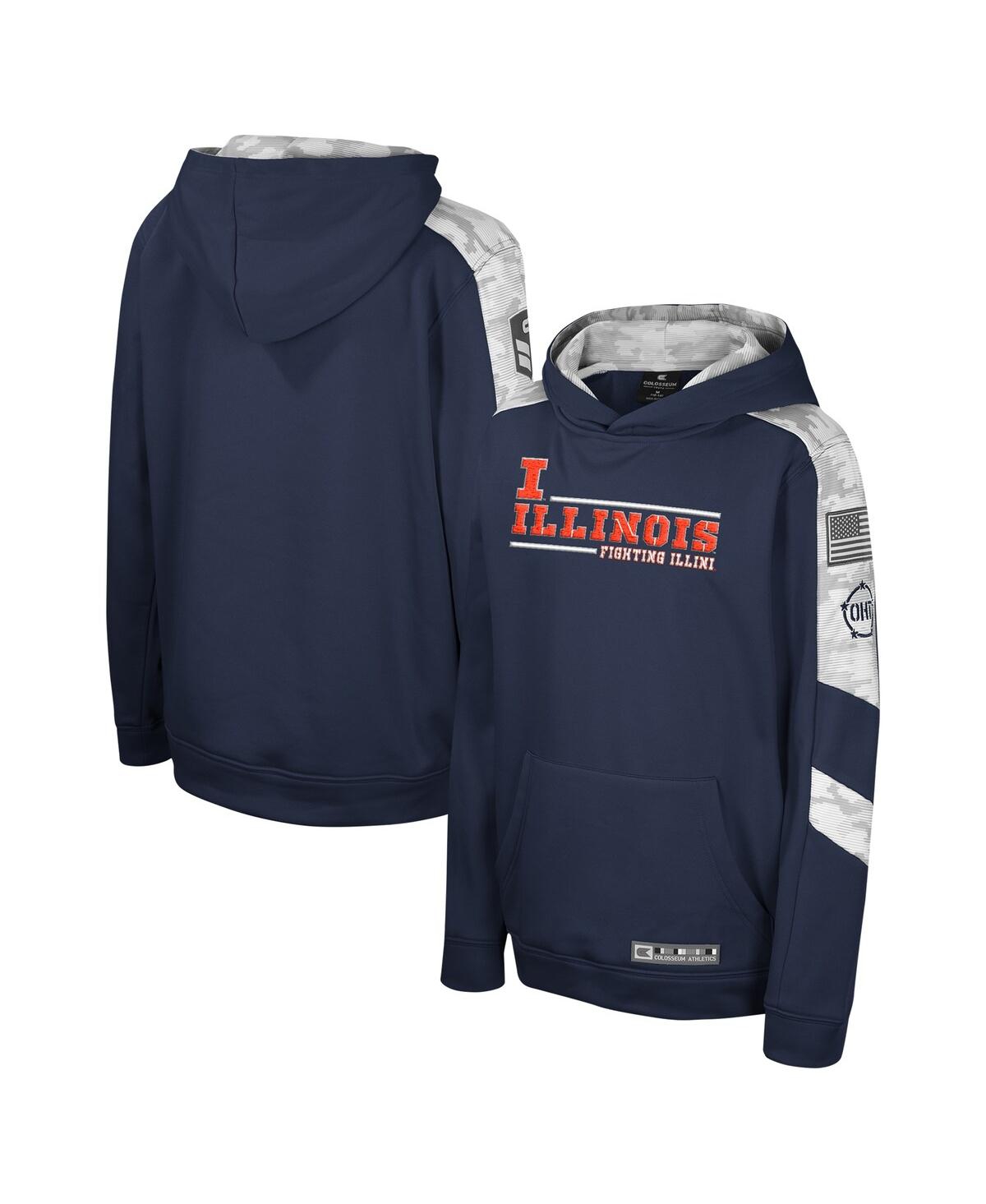 Click here for Colosseum Big Boys and Girls Navy Illinois Fightin... prices