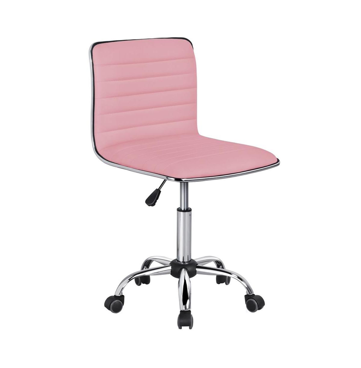 Click here for Yaheetech Pu Leather Low Back Swivel Armless Offic... prices