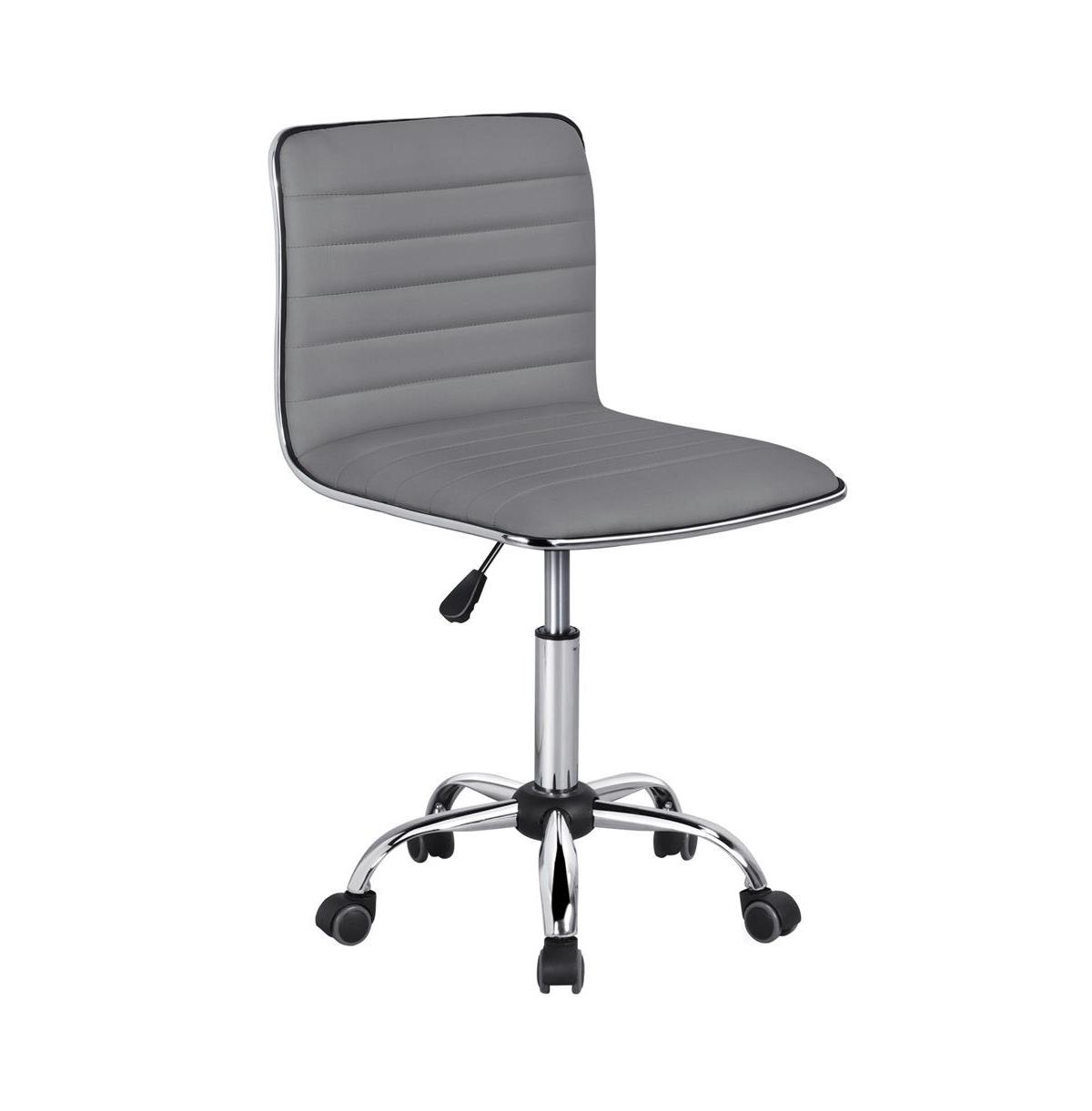Click here for Yaheetech Pu Leather Low Back Swivel Armless Offic... prices