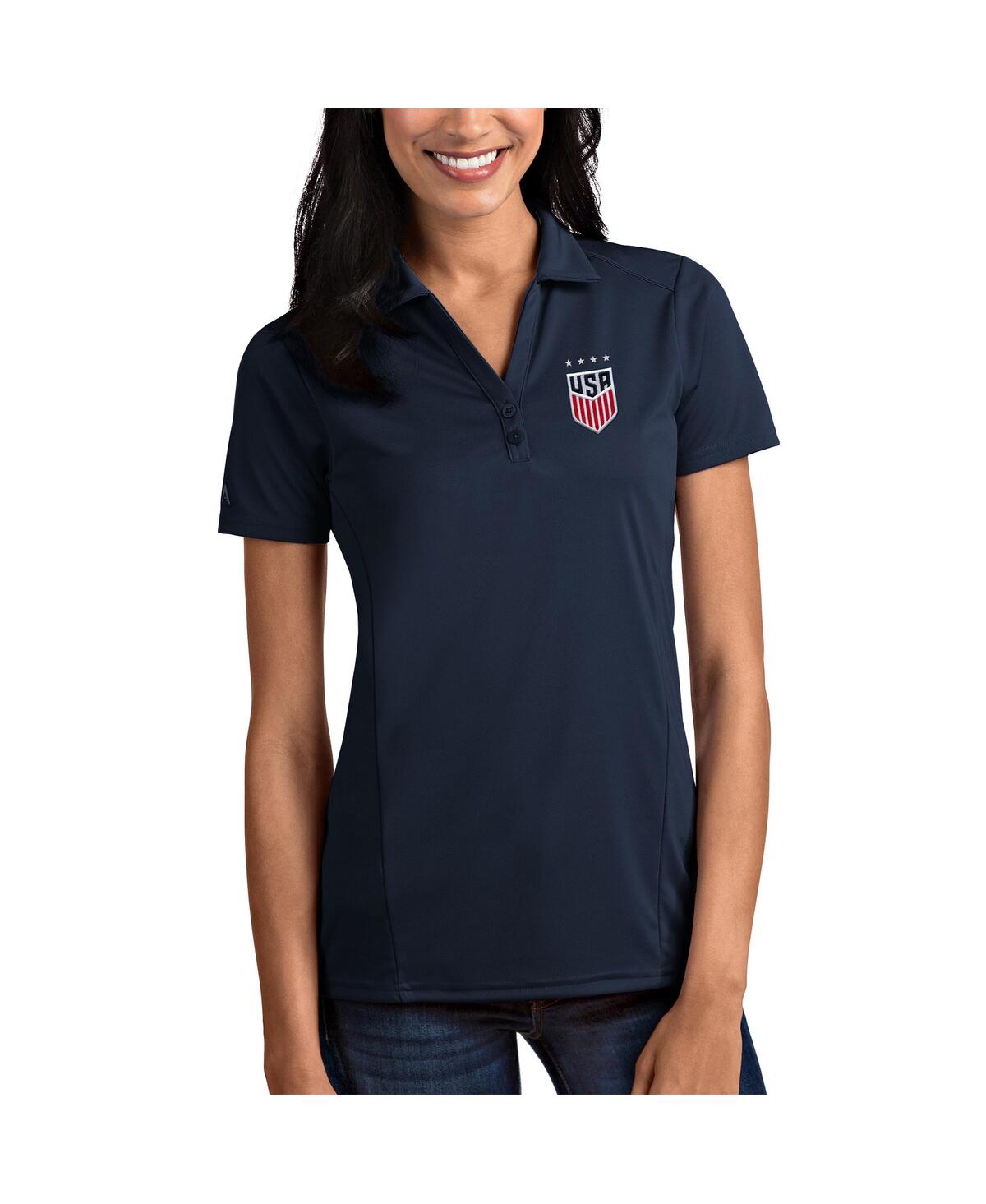 Click here for Antigua Womens Navy Uswnt Tribute Polo - Navy prices