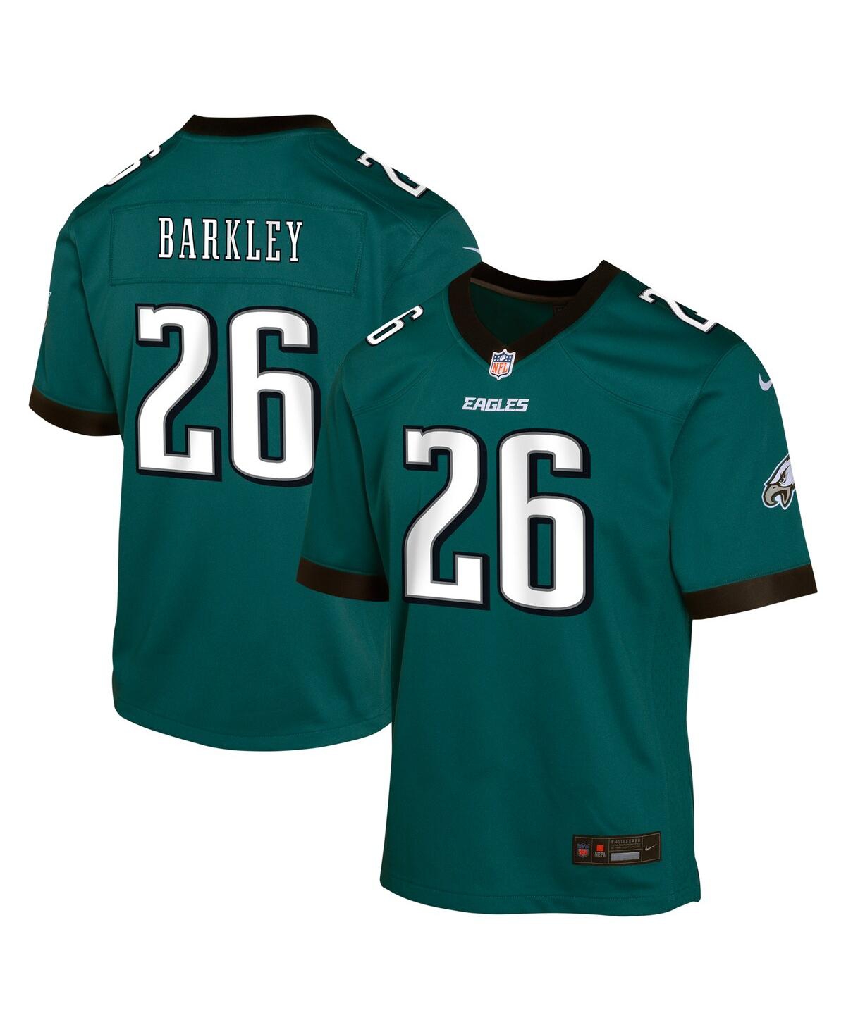 Click here for Nike Big Boys and Girls Saquon Barkley Midnight Gr... prices