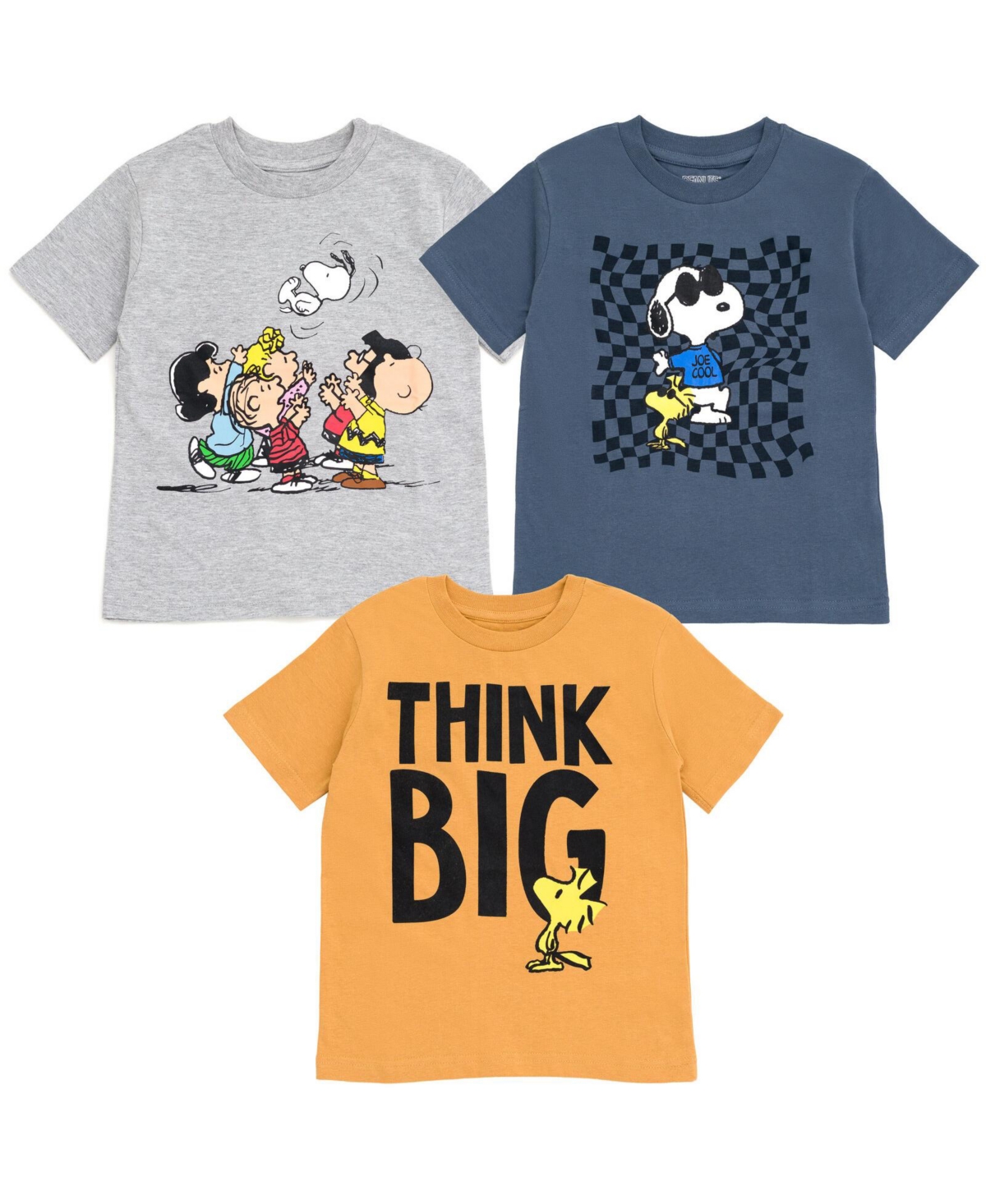 Click here for Peanuts Boys Woodstock Snoopy Charlie Brown 3 Pack... prices