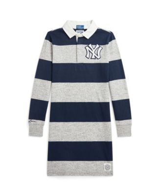 Polo Ralph Lauren Toddler And Little Girls Yankees Rugby Dress - Macy's