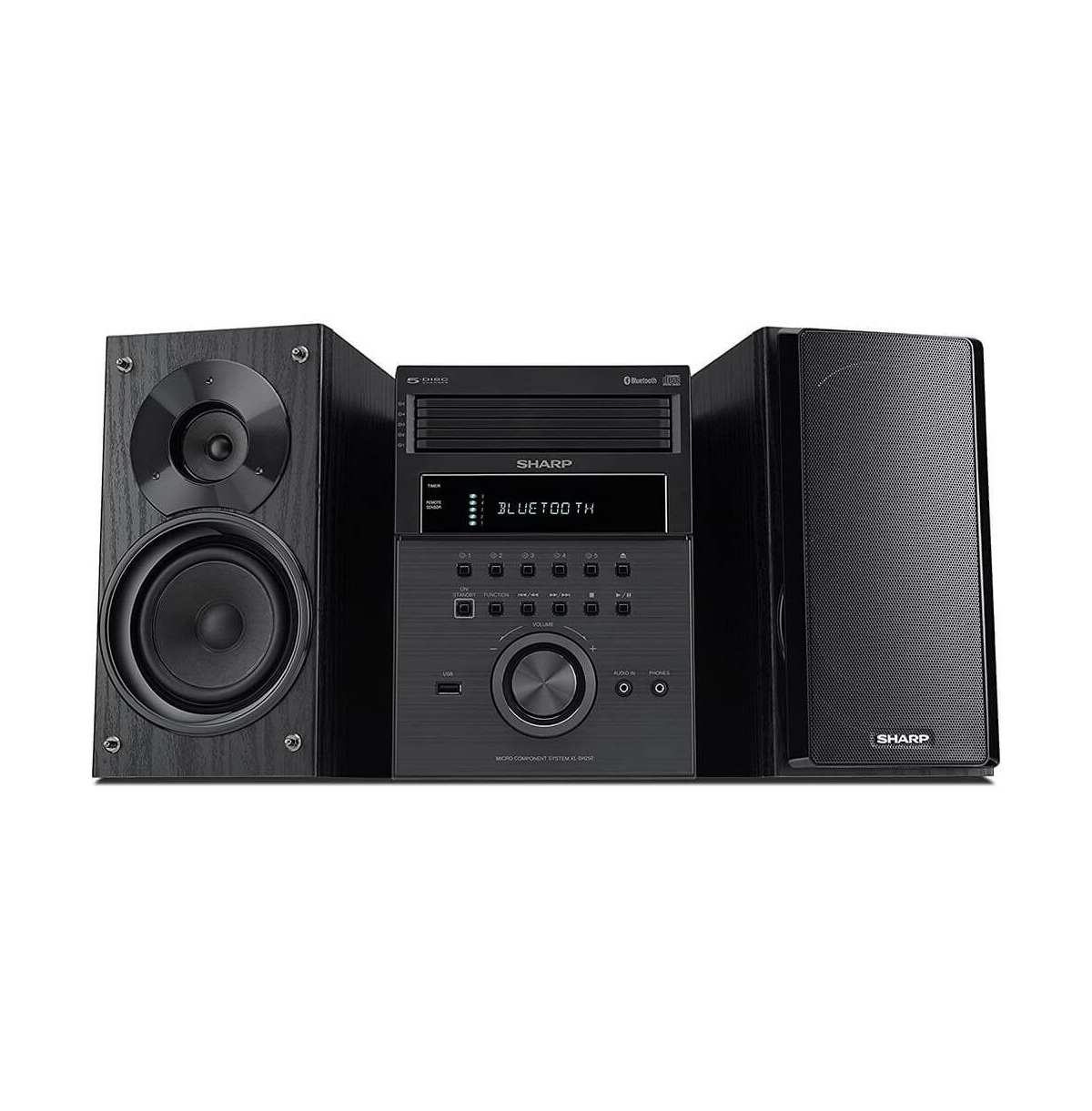 Click here for Sharp 5-Disc Micro System - Black - Black prices