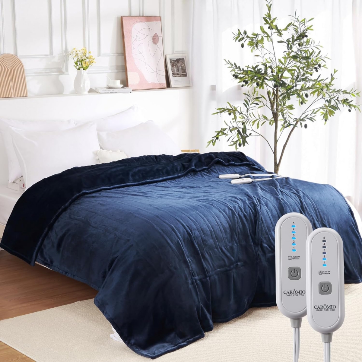 Click here for Caromio King Size Reversible Flannel Electric Heat... prices
