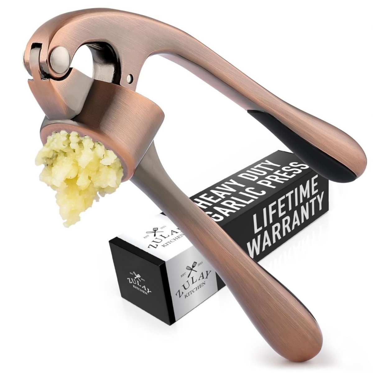 Click here for Premium Garlic Press - Durable Garlic Masher with... prices