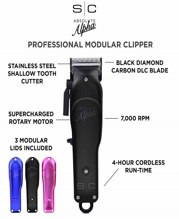 StyleCraft Professional Absolute Alpha Professional Modular Cordless Hair Clipper - Macy's