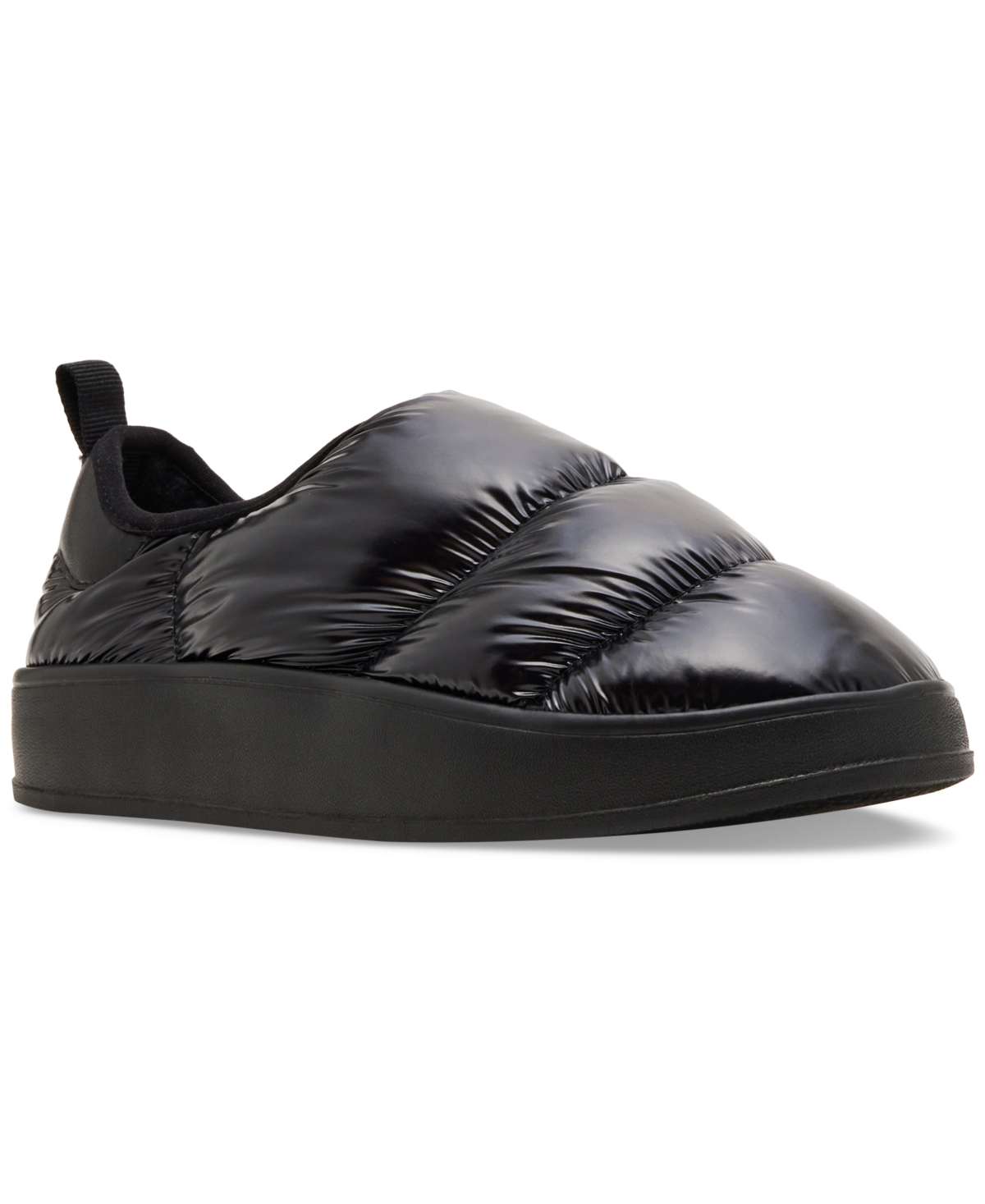 Click here for Madden Girl Comfy Slip-On Puffer Clogs - Black Shi... prices
