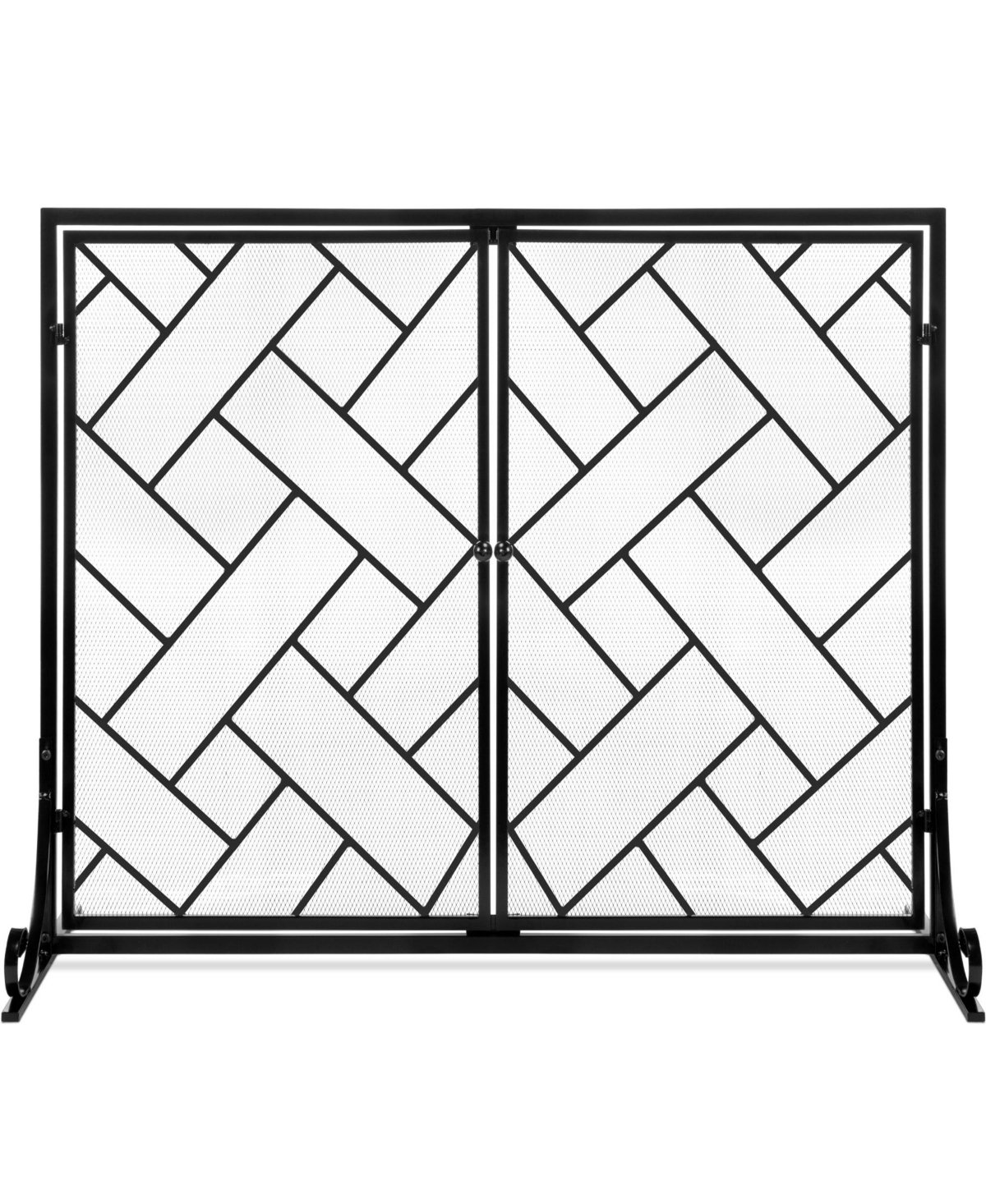 Click here for Best Choice Products 44x33in 2-Panel Handcrafted W... prices