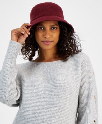 On 34th Women's Melton Solid Cloche Hat, Created for Macy's - Macy's