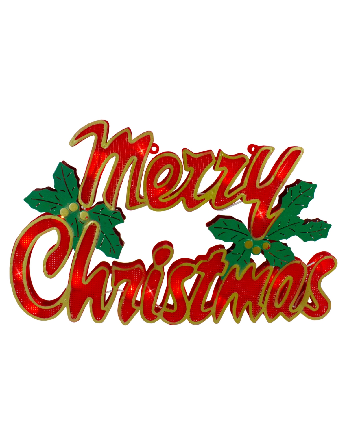 Click here for Northlight 16.5 Lighted Merry Christmas Window Sil... prices
