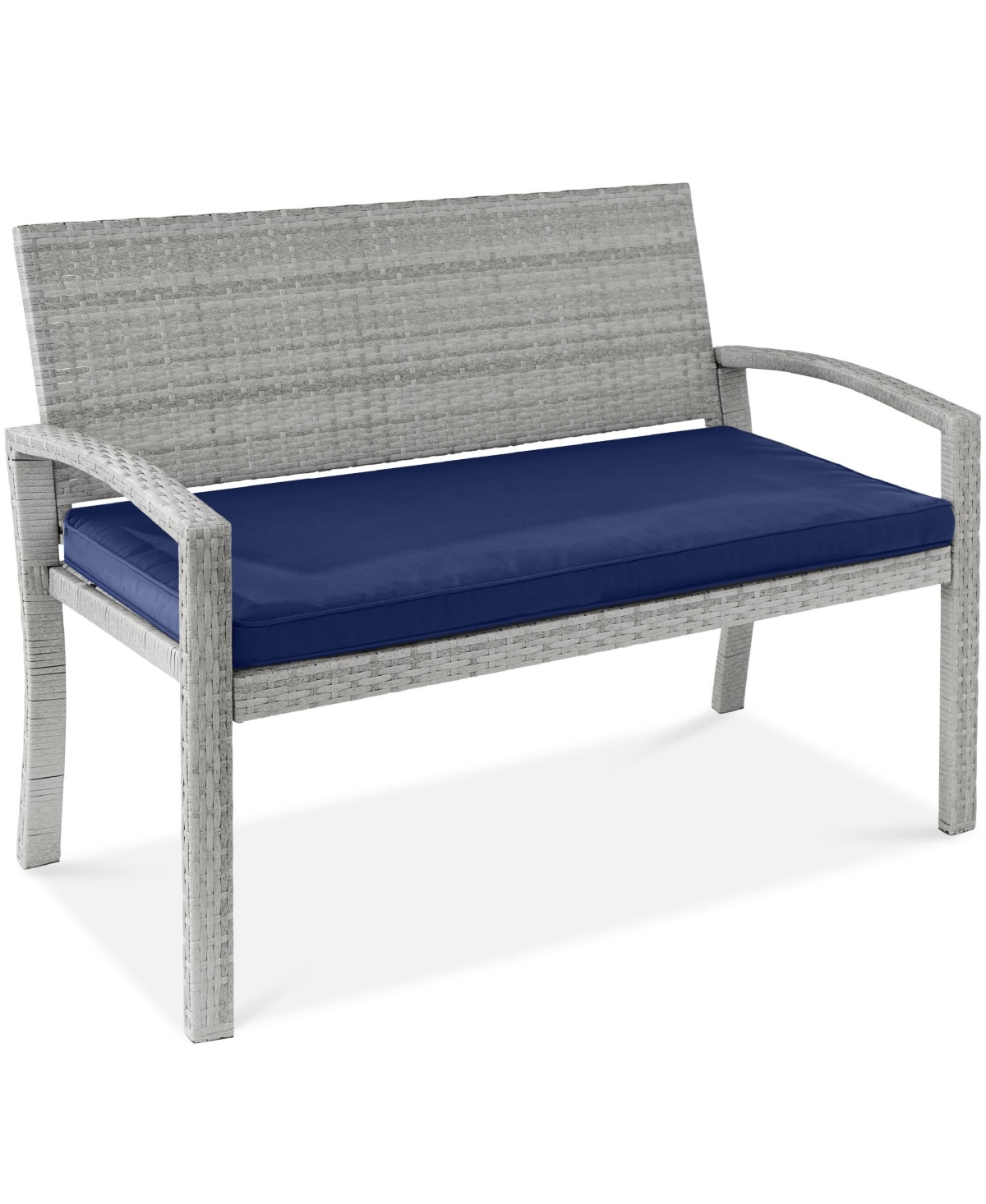 Click here for Best Choice Products 2-Person Outdoor Wicker Bench... prices