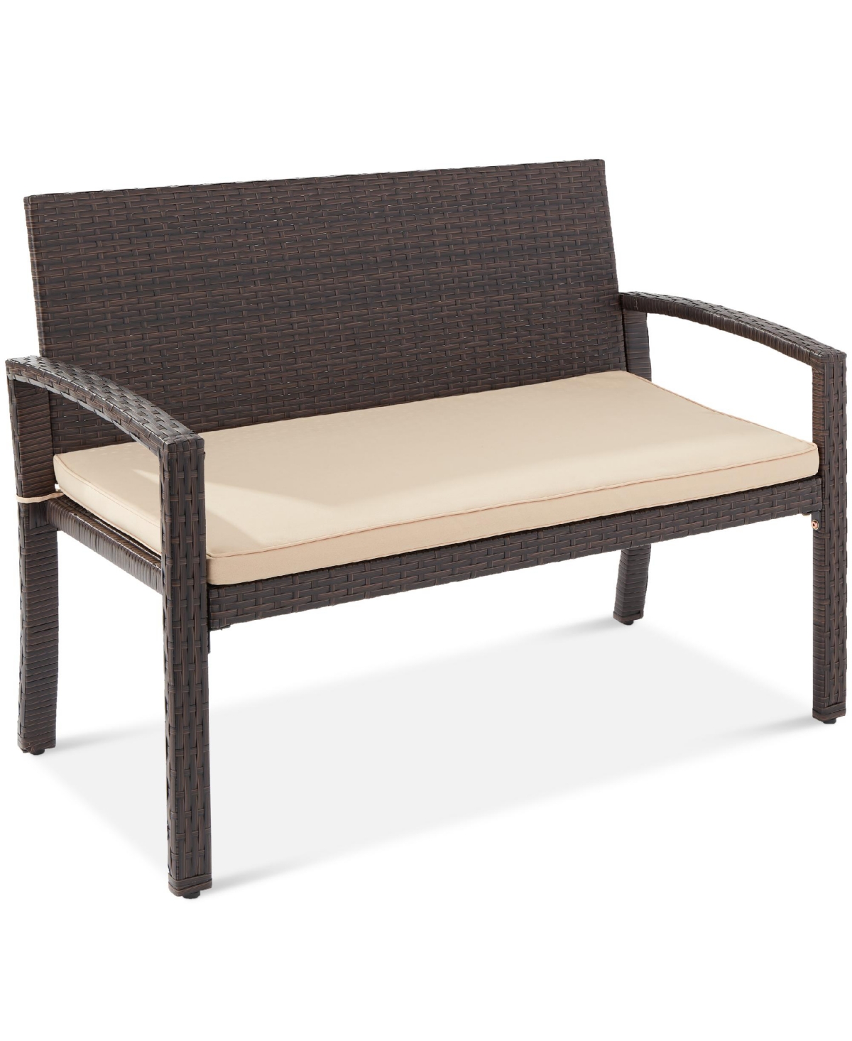 Click here for Best Choice Products 2-Person Outdoor Wicker Bench... prices