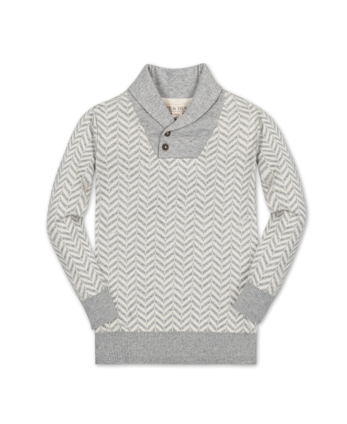 Click here for Hope & Henry Boys Organic Long Sleeve Intarsia Sha... prices