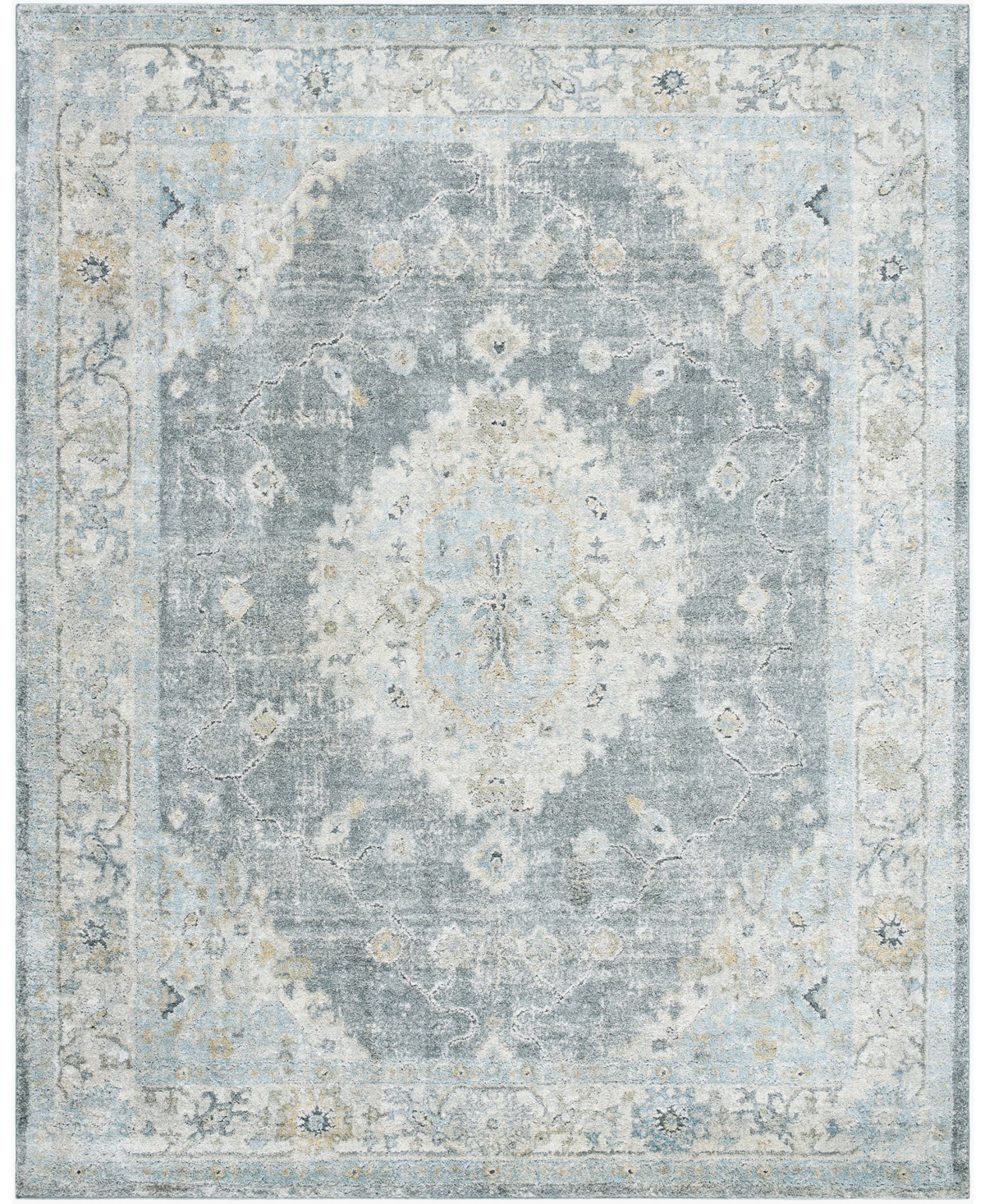 Click here for Livabliss Avellino 528178 53x7 Area Rug - Mist/Bei... prices