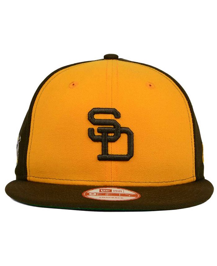 New Era San Diego Padres 2 Tone Link Cooperstown 9FIFTY Snapback Cap ...