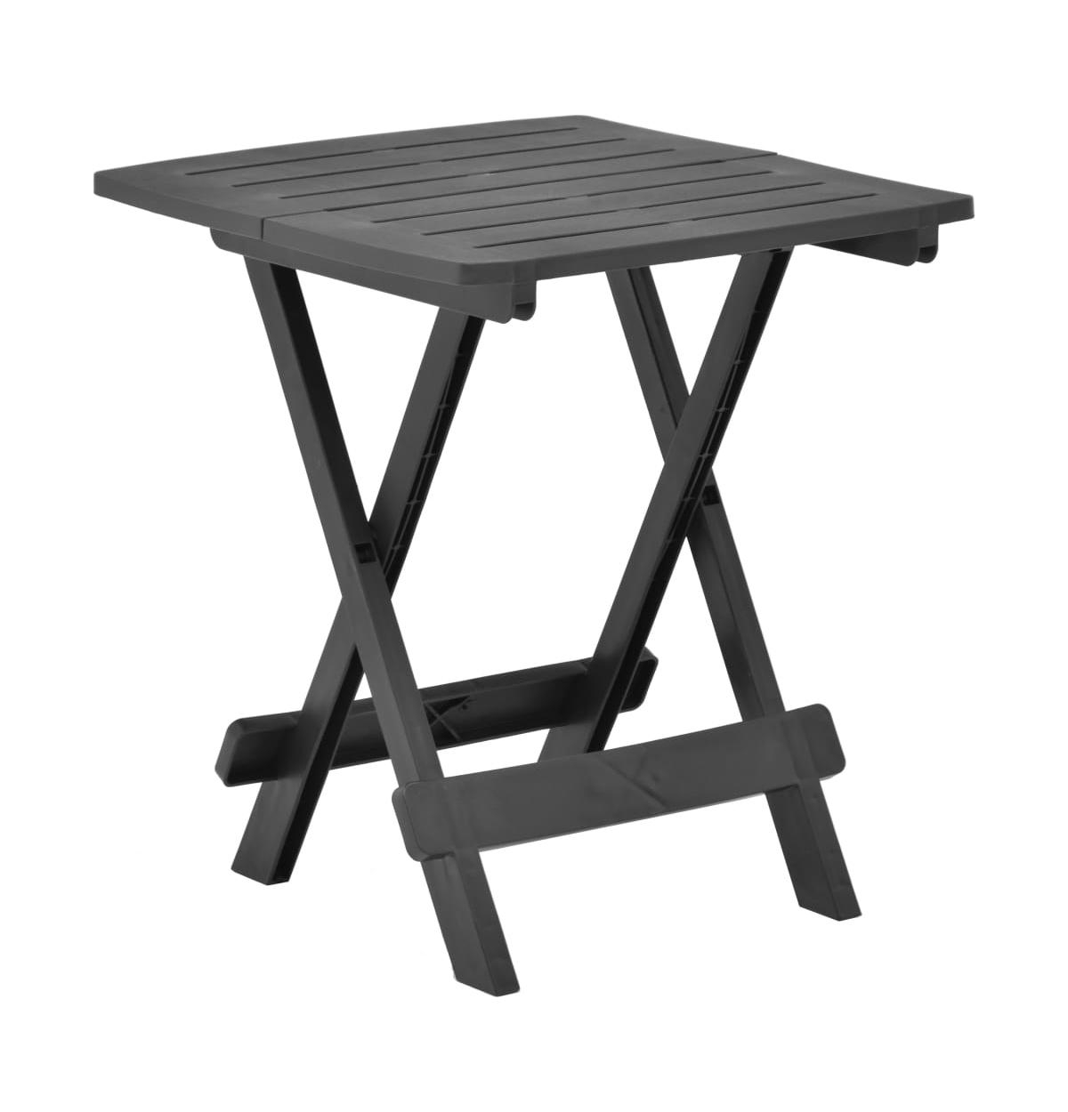 Click here for vidaXL Folding Patio Table Anthracite 17.7x16.9x19... prices