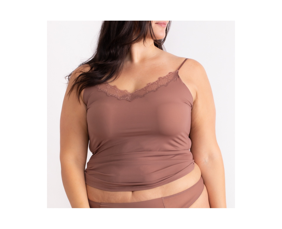 Click here for Uwila Warrior Soft Seamless Camisole with Lace - T... prices