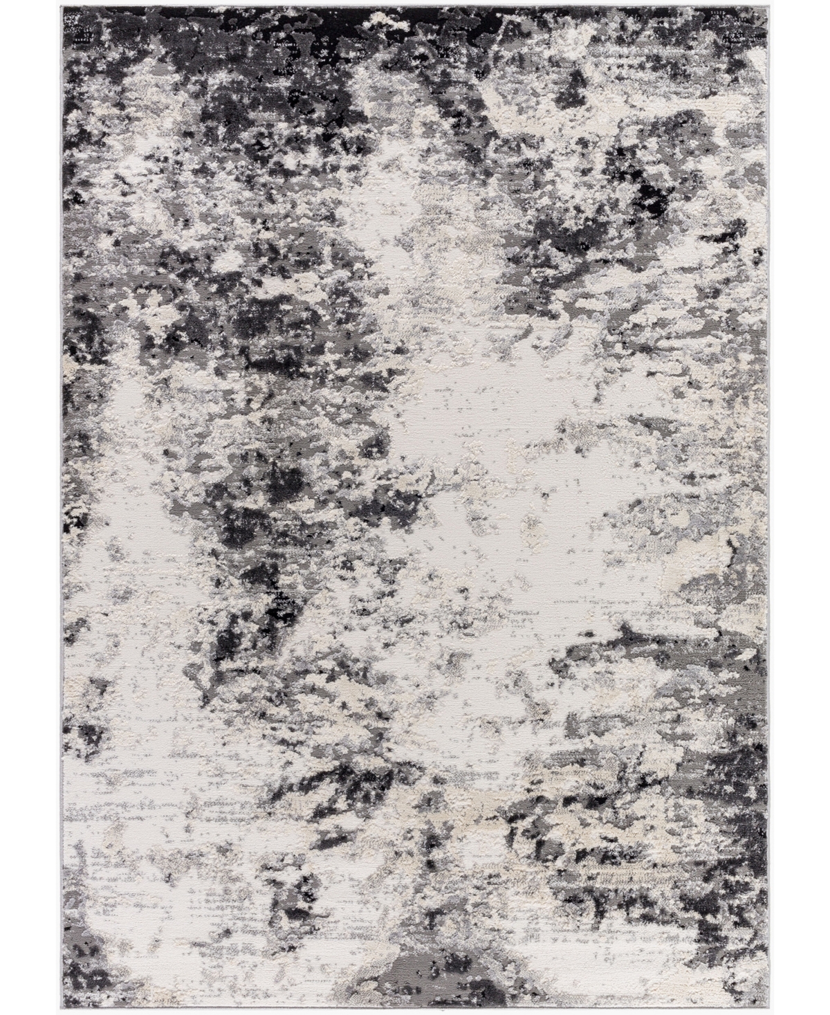 Click here for Livabliss Siyah Siy-2308 53x7 Area Rug - Gray/Blac... prices