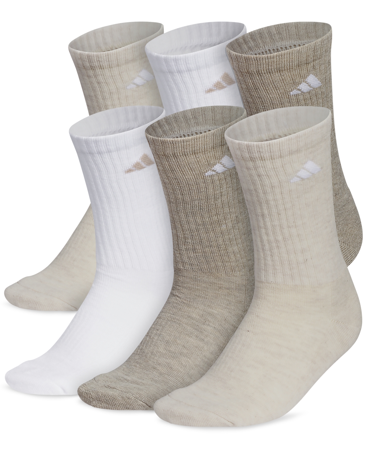 Click here for Adidas Womens 6-Pk. Athletic Cushioned Crew Socks... prices