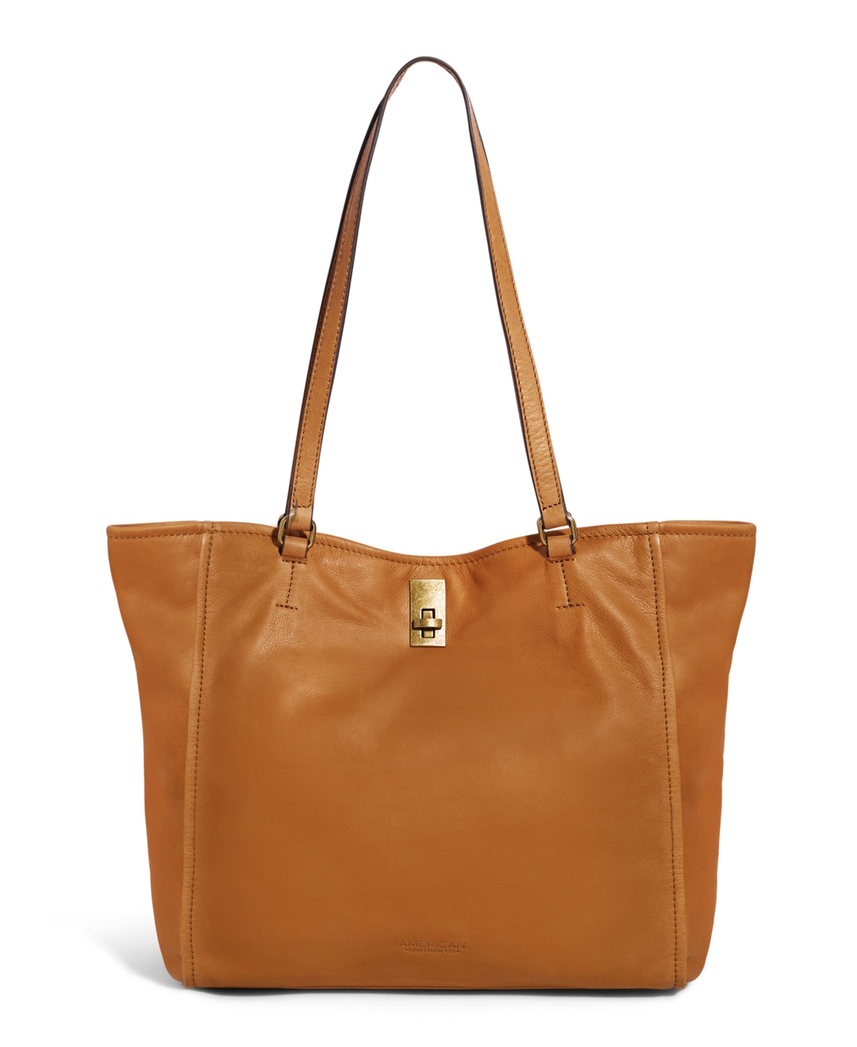Click here for American Leather Co. Carter Tote - Cafe Latte Smoo... prices