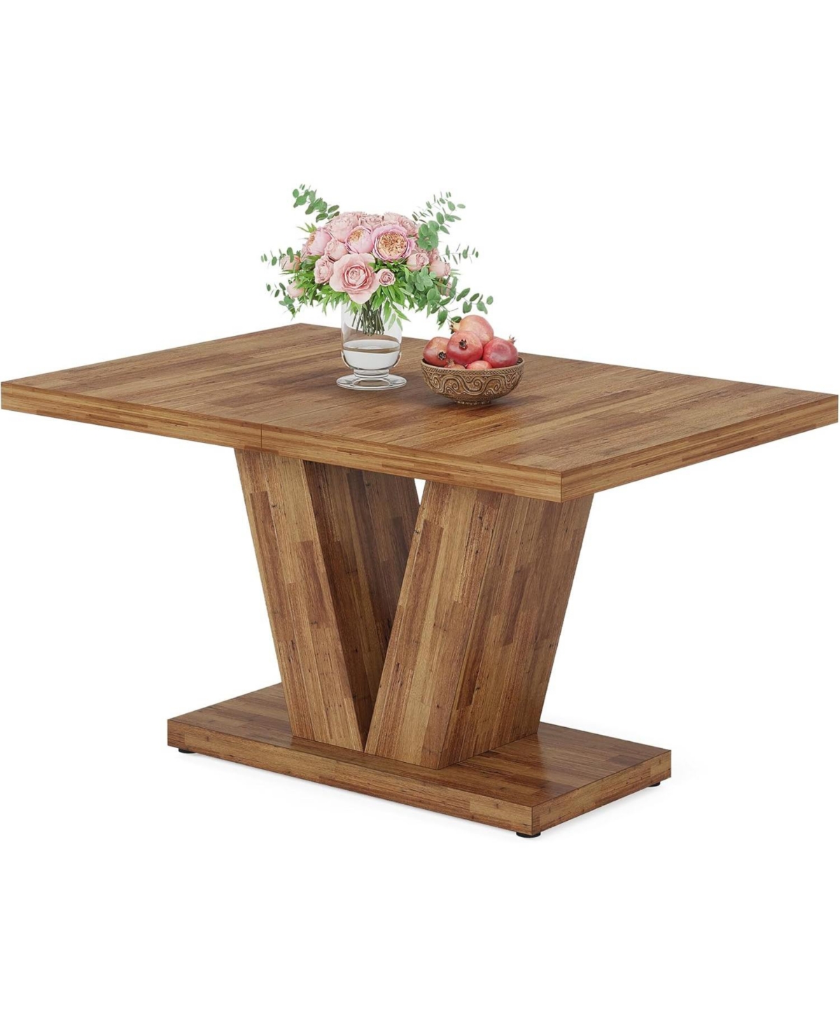 Click here for Tribesigns 47-Inch Dining Table for 4  Walnut Brow... prices