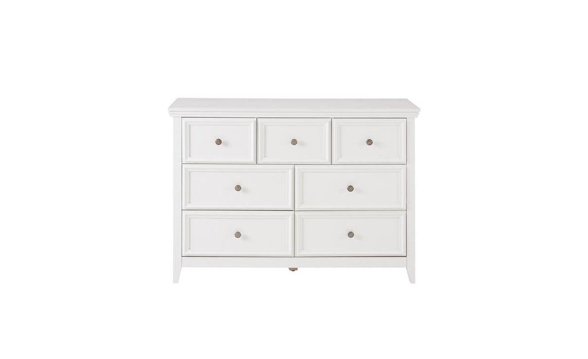 Click here for Modern 7-Drawer Dresser – White Cabinet wit... prices