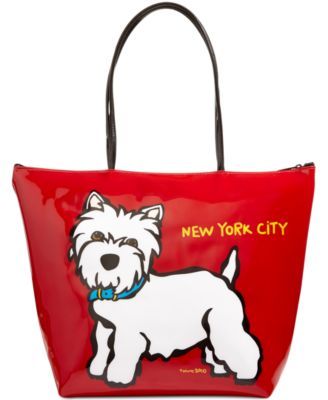 Marc Tetro NYC Westie Large Zip Tote - Macy's