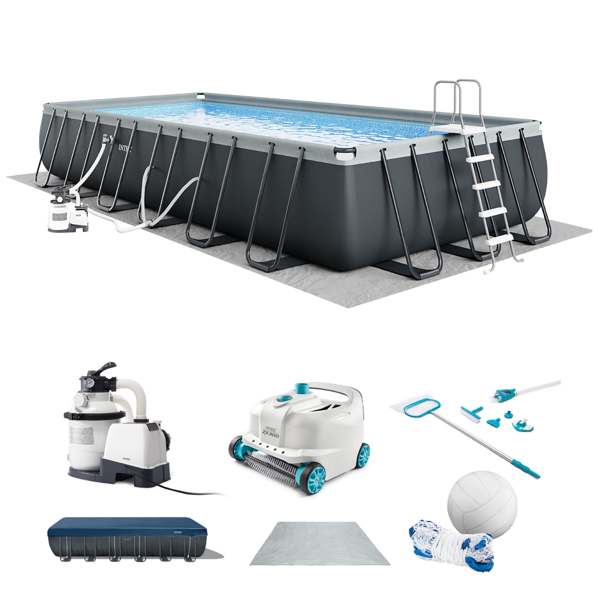 Click here for Intex 26367EH 24 x 12 x 52 Ultra Xtr Frame Swimmin... prices