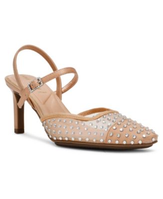 Anne Klein Women's Rosedale Embellished Slingback Dress Pumps - Macy's
