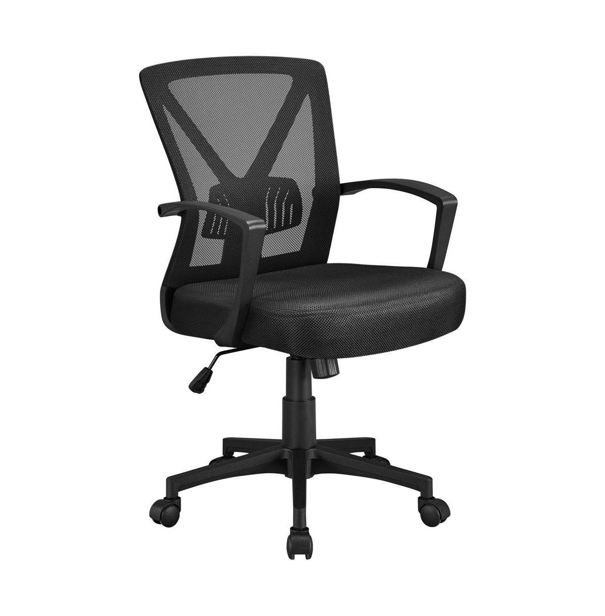 Click here for Yaheetech Mesh Office Chair Mid Back Desk Chair Ad... prices