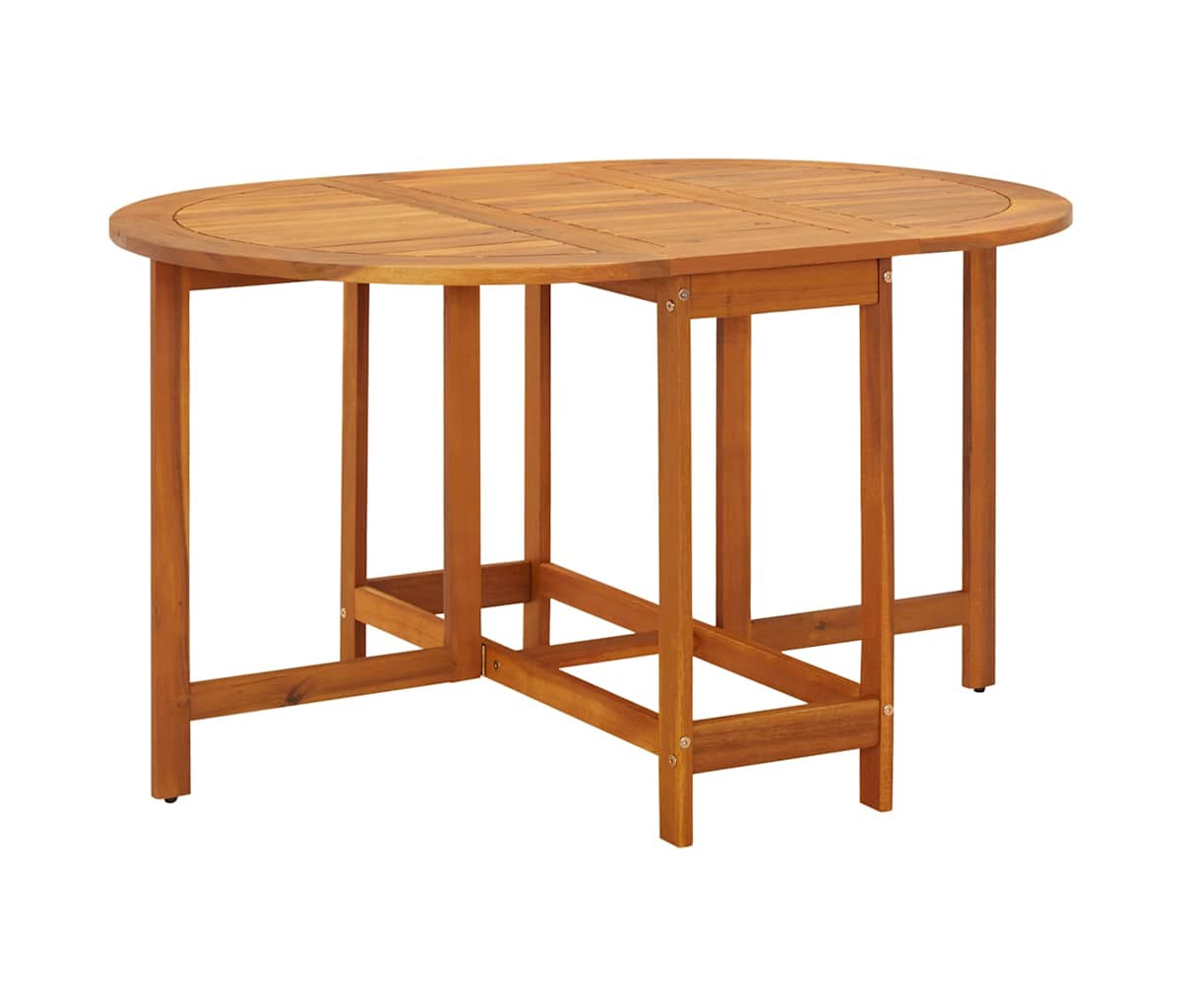 Click here for Patio Table 51.1x35.4x28.3 Solid Acacia Wood - Bro... prices