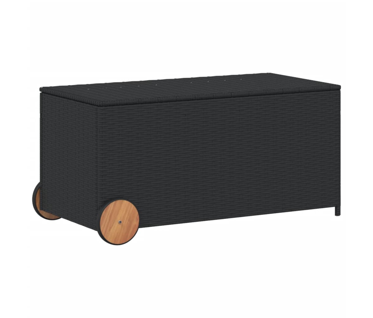 Click here for Garden Storage Box with Wheels Black 50.2 Gal Poly... prices