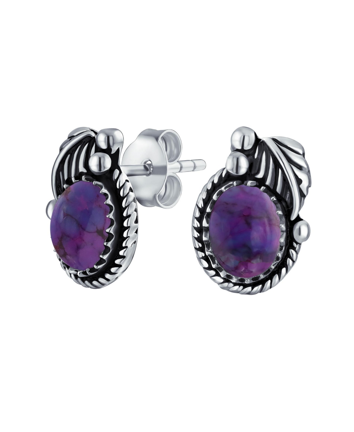 Click here for Bling Jewelry Native American Style Stabilized Ova... prices
