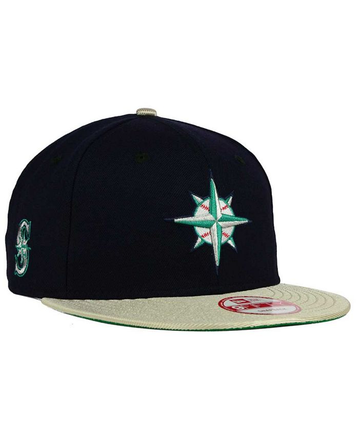 New Era Seattle Mariners 2-Tone Link Cooperstown 9FIFTY Snapback Cap ...