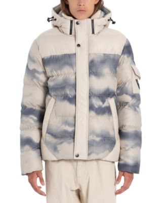 Point Zero Men's Northern Lights Dyed Puffer Jacket - Macy's