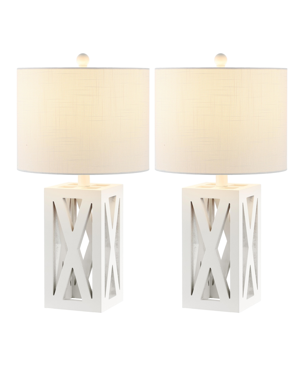 Click here for Jonathan Y Stewart 21.5 Farmhouse Wood Led Table L... prices