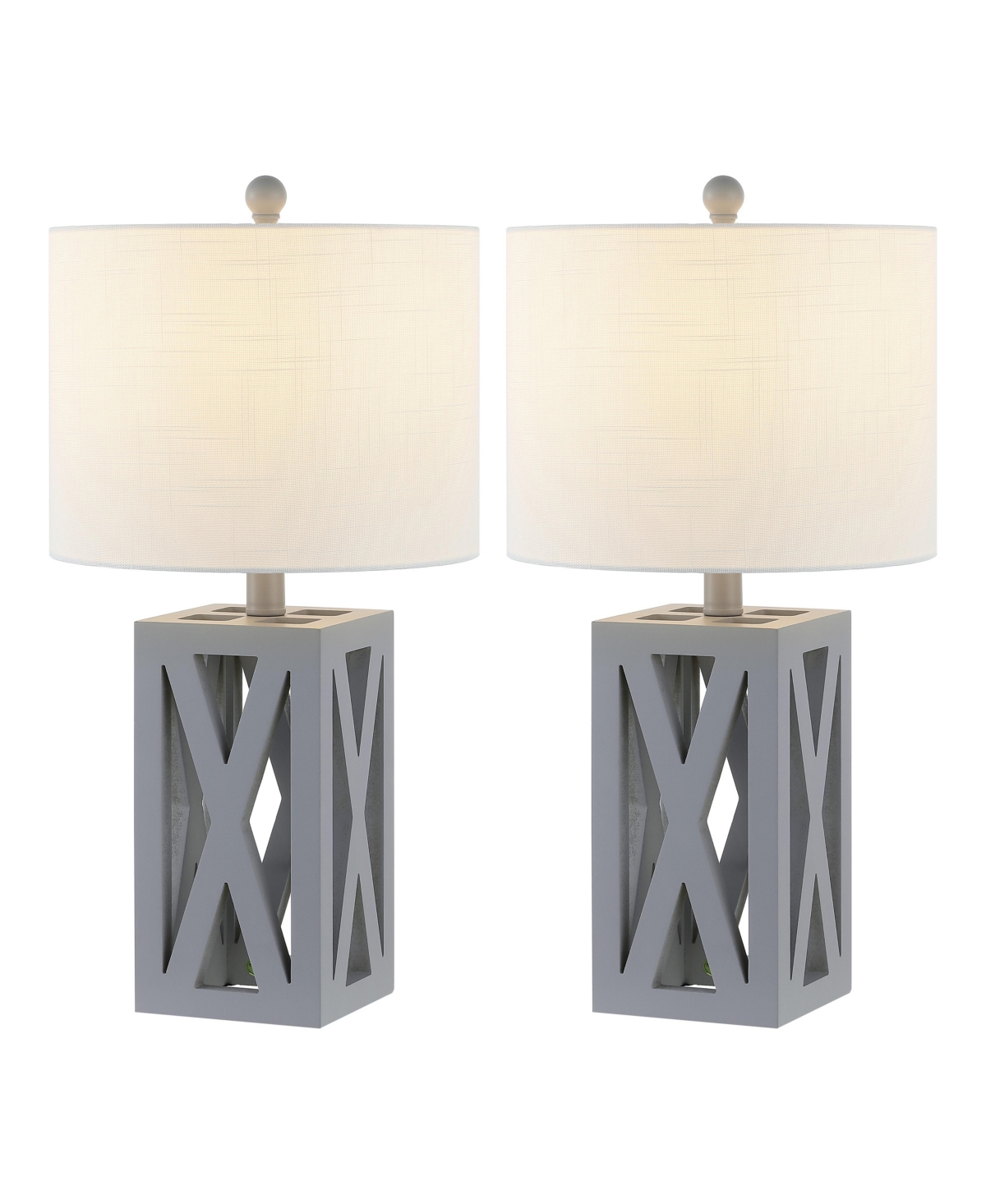 Click here for Jonathan Y Stewart 21.5 Farmhouse Wood Led Table L... prices