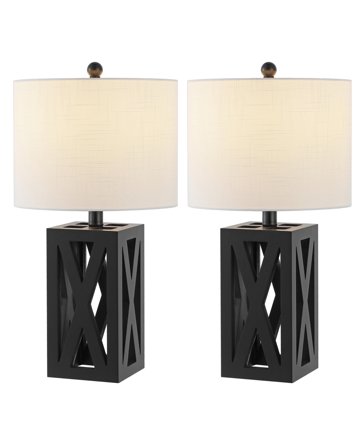 Click here for Jonathan Y Stewart 21.5 Farmhouse Wood Led Table L... prices