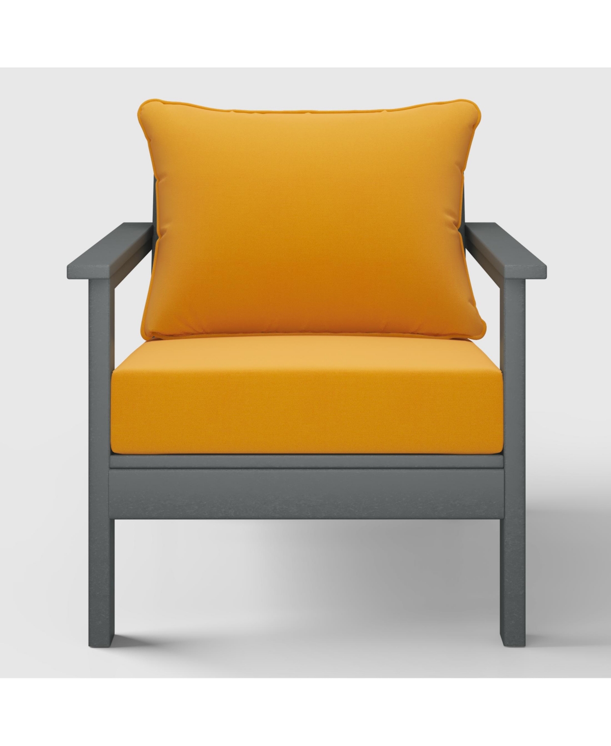 Click here for WestinTrends Outdoor Modern Hdpe Patio Gray Club C... prices