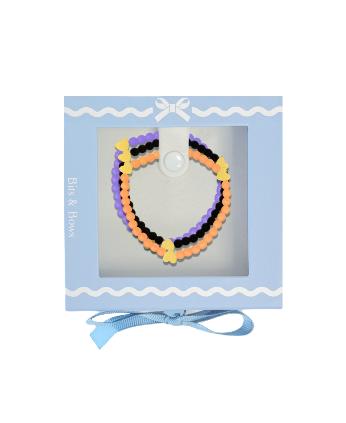 Click here for Bits & Bows Girls Halloween Bracelet Gift Set - Or... prices