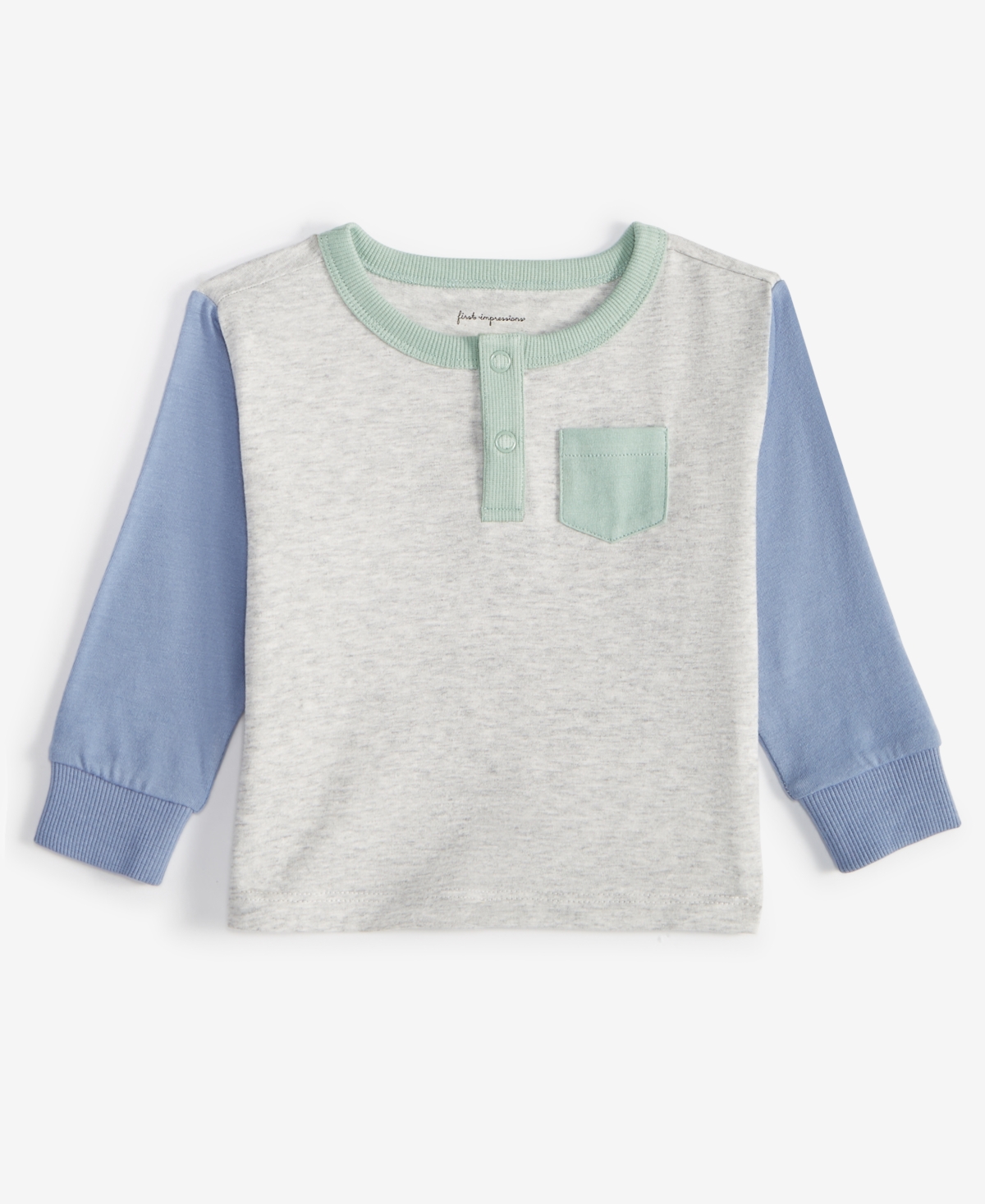 Click here for First Impressions Baby Boys Long-Sleeve Colorblock... prices