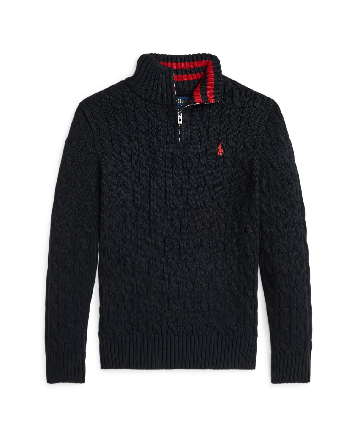 Click here for Polo Ralph Lauren Big Boys Cable-Knit Cotton Quart... prices