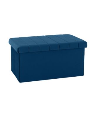 Seville Classics Channel Tufted Storage Trunk - Macy's