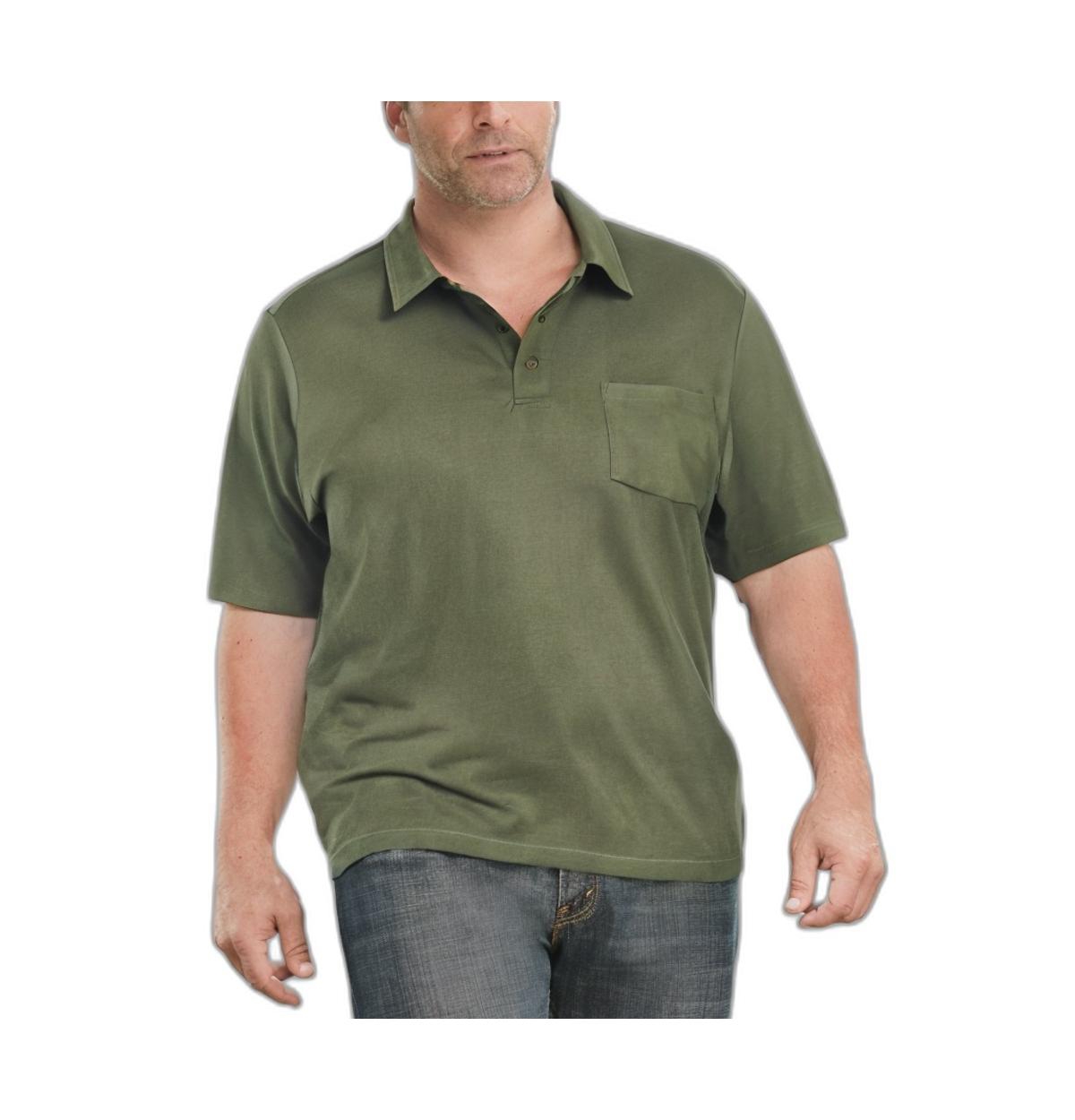 Click here for KingSize Big & Tall Heavyweight Jersey Polo Shirt... prices