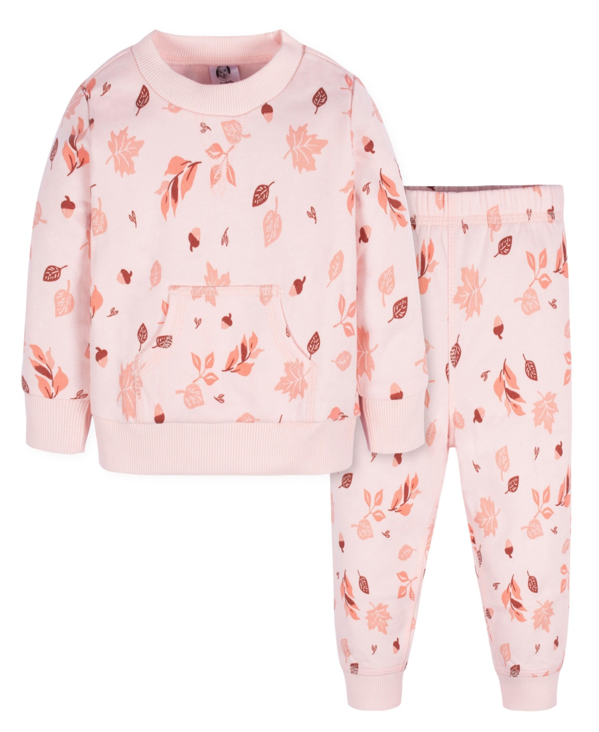 Click here for Gerber Baby Girls Sweatshirt & Active Pant Set - O... prices